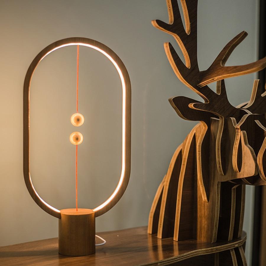 Tao - Modern Nordic Magnetic Balance LED Lamp – Sugar & Cotton