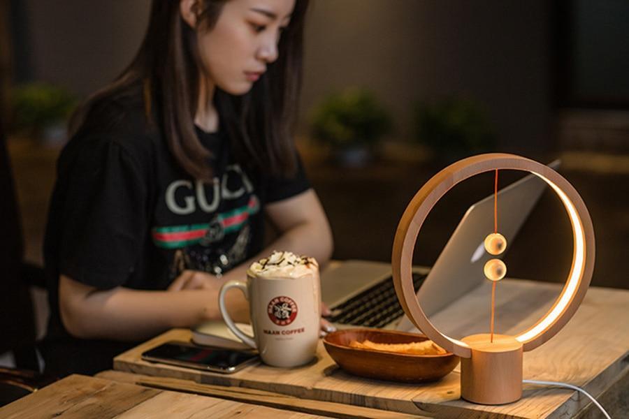 Tao - Modern Nordic Magnetic Balance LED Lamp – Sugar & Cotton