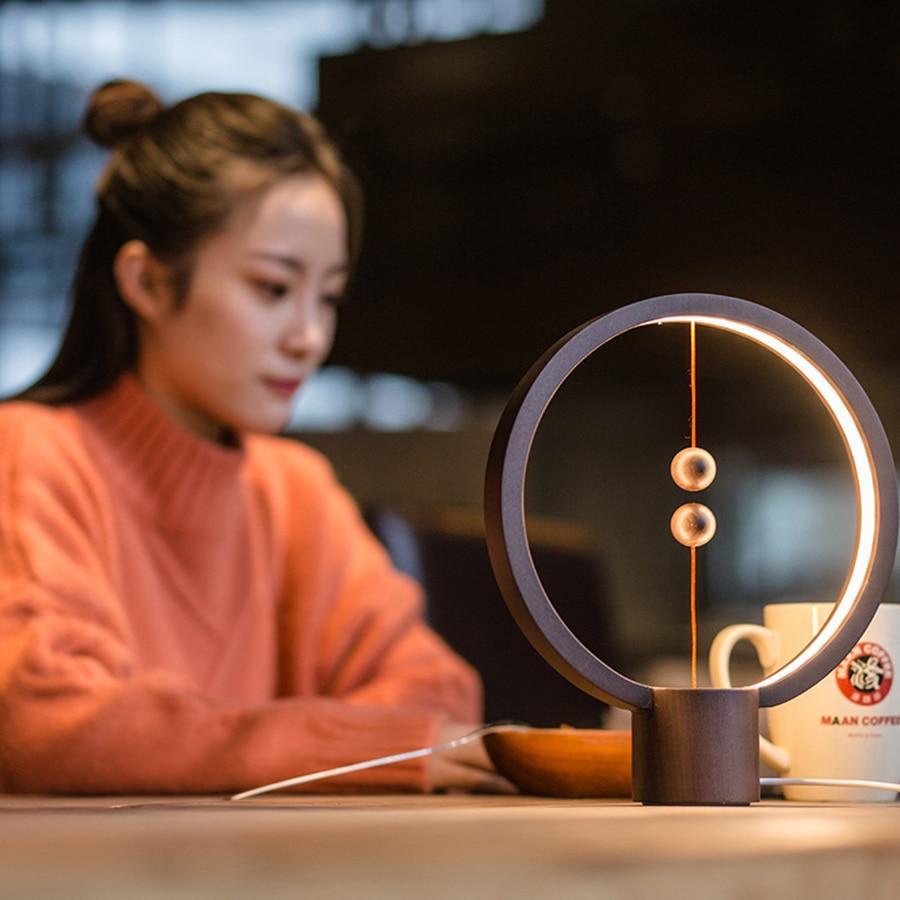 Tao - Modern Nordic Magnetic Balance LED Lamp – Sugar & Cotton