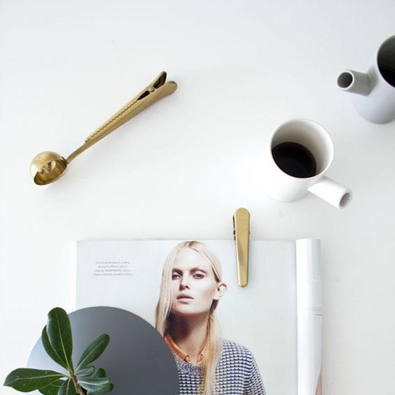 Cafe - Multifunction Coffee Scoop & Clip – Sugar & Cotton