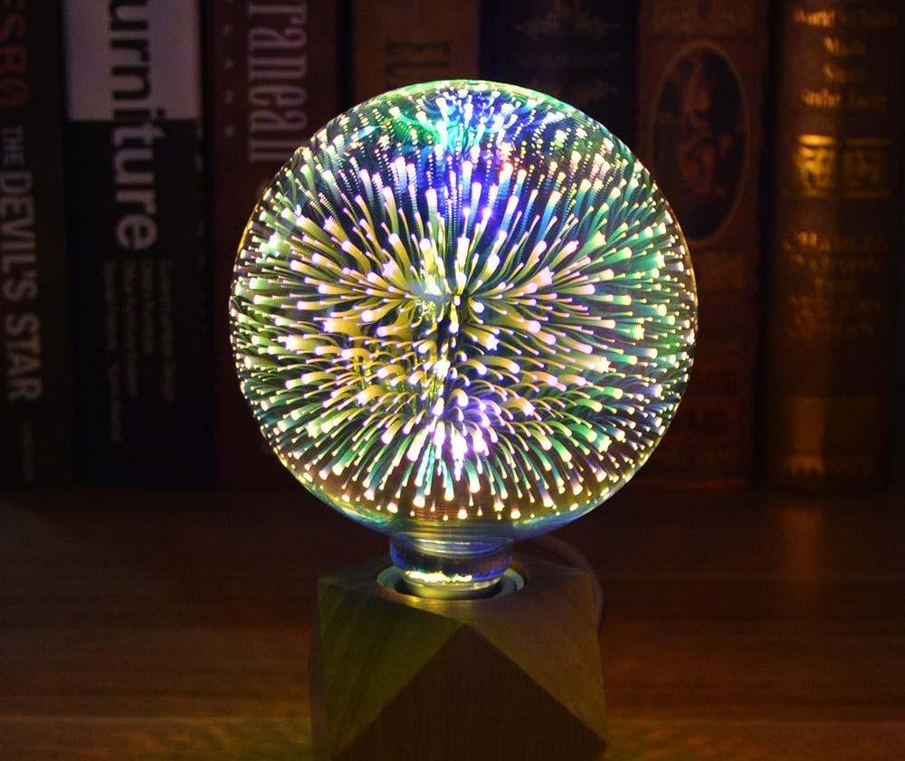3D LED Holiday Light Bulbs – Sugar & Cotton