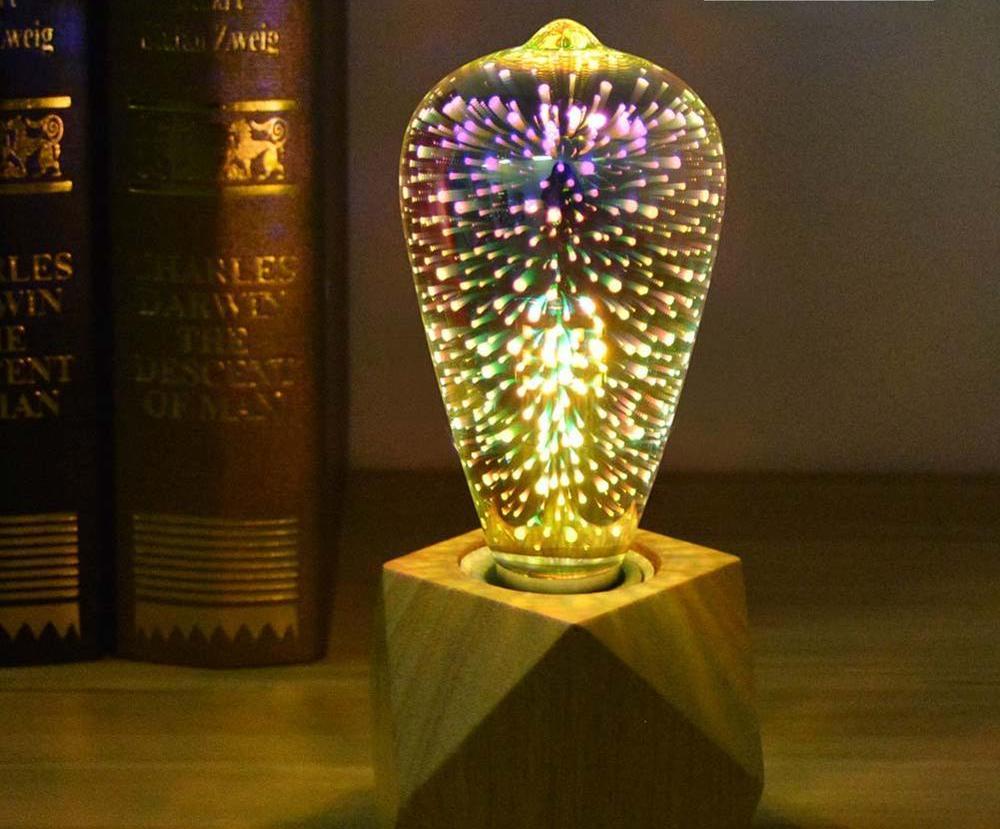 3D LED Holiday Light Bulbs – Sugar & Cotton