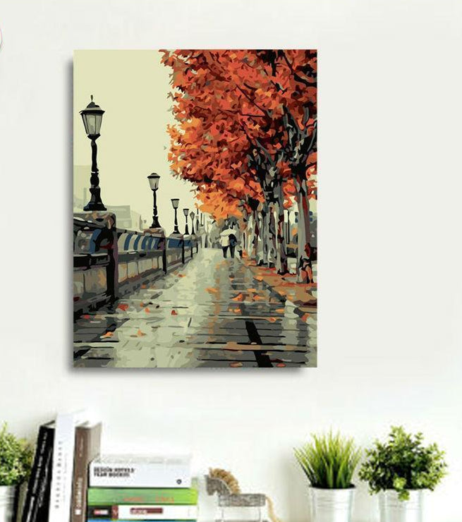 Fall - Van-Go Paint-By-Number Kit – Sugar & Cotton