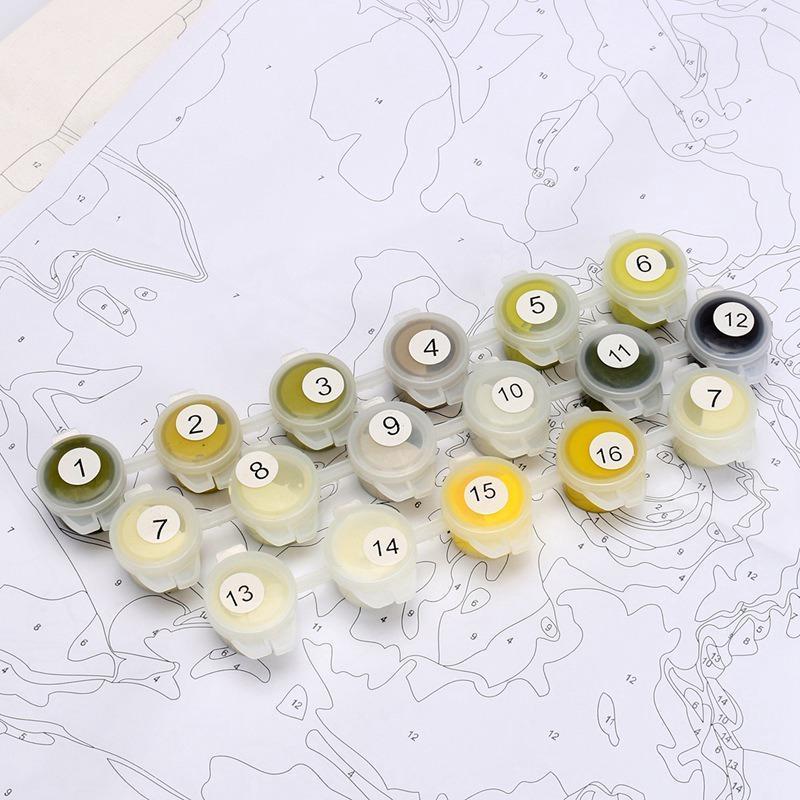 Owl - Van-Go Paint-By-Number Kit – Sugar & Cotton