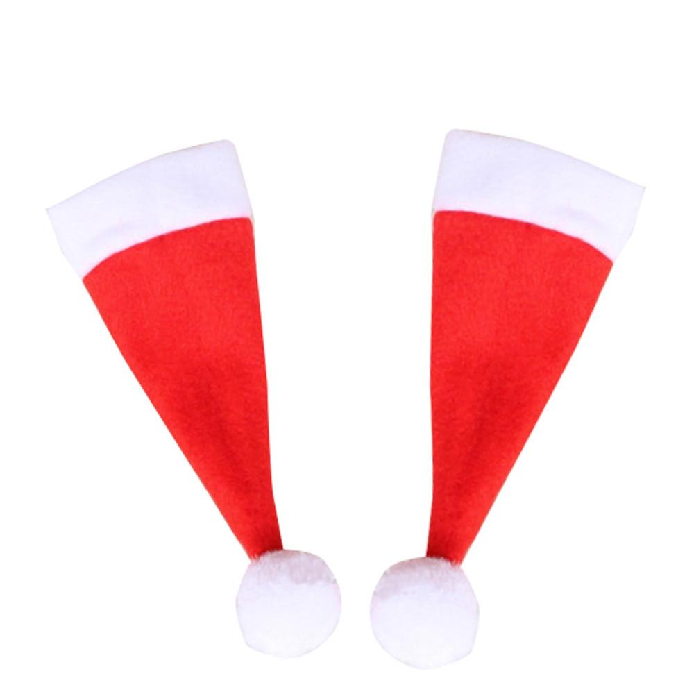 Santa Hat Cutlery Pocket – Sugar & Cotton