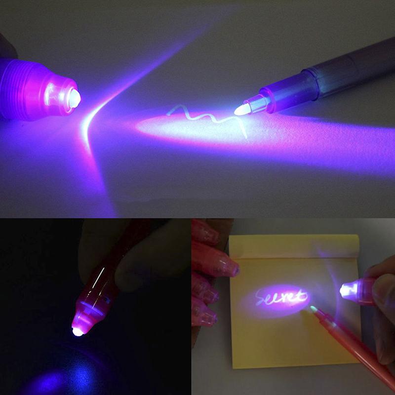 SecretTxt - 2 in 1 UV Black Light Invisible Ink Pen – Sugar & Cotton
