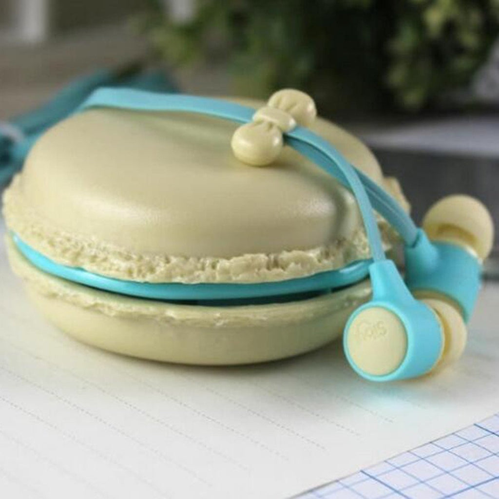 Macaron Earphones - with Case – Sugar & Cotton