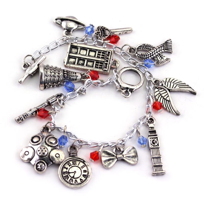 Doctor Who Charm Bracelet – Sugar & Cotton