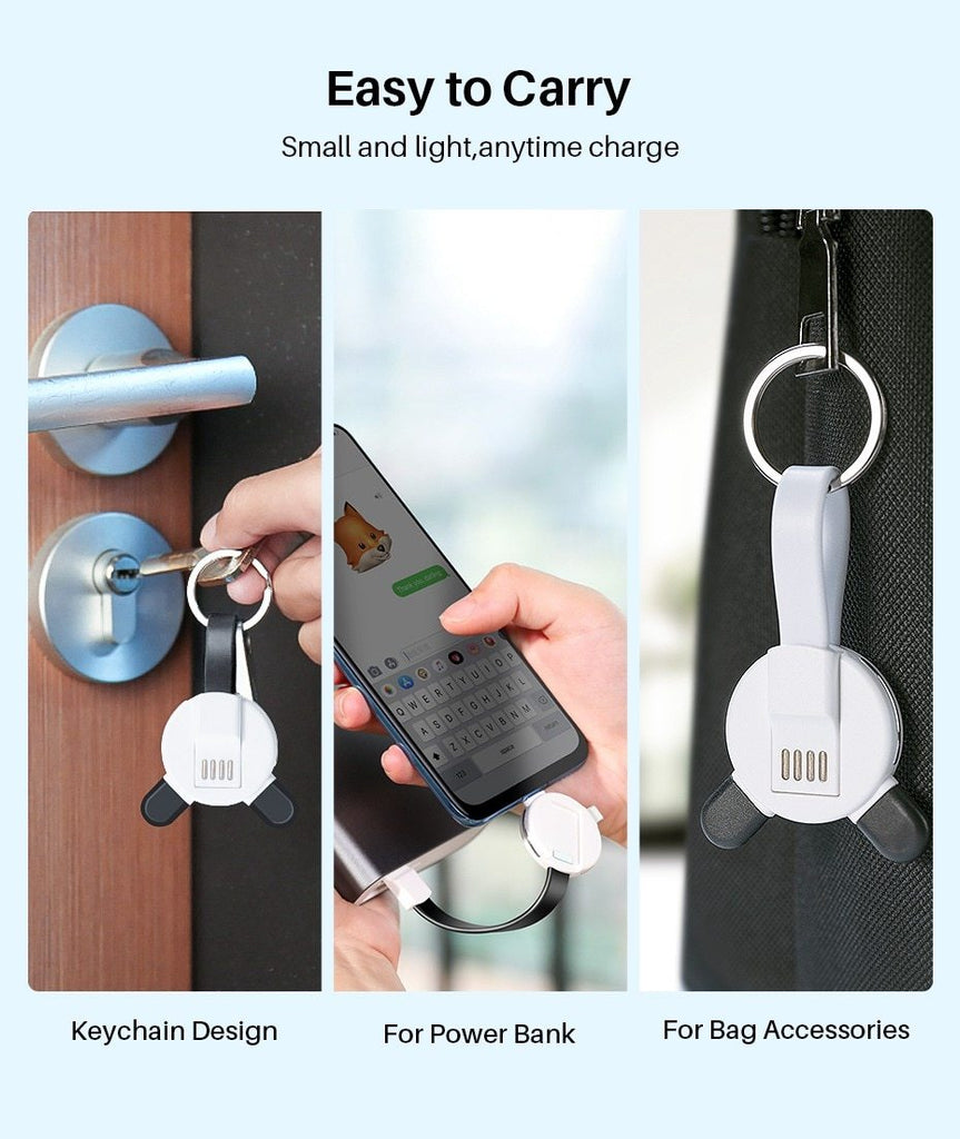 USB Charger Key-ring – Sugar & Cotton
