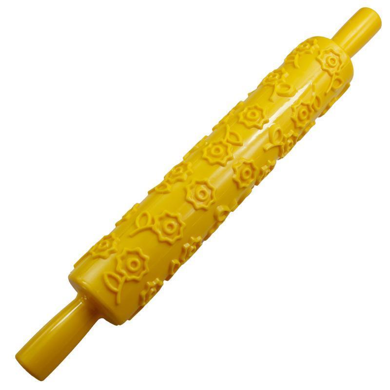 Colored 3D Pattern Rolling Pin – Sugar & Cotton