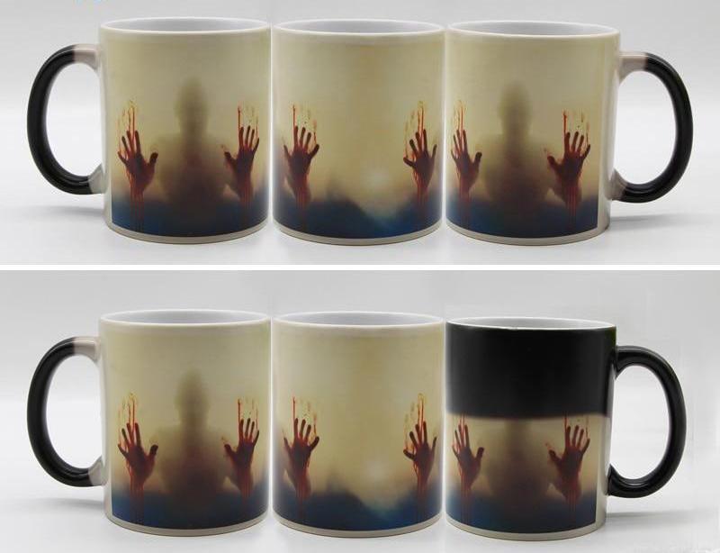 Heat Sensitive Bloody Hands Mug – Sugar & Cotton