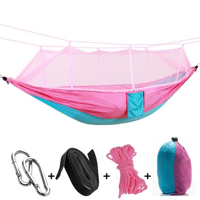 Camper - Mosquito Net Parachute Hammock – Sugar & Cotton