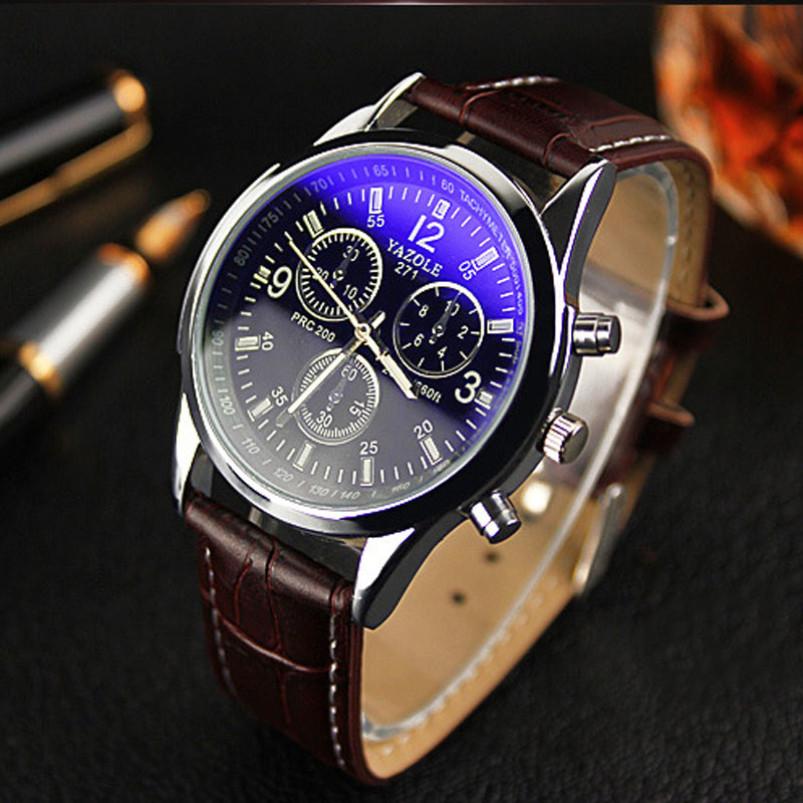 Blue Ray™ - Luxury Men's Quartz Wristwatch – Sugar & Cotton