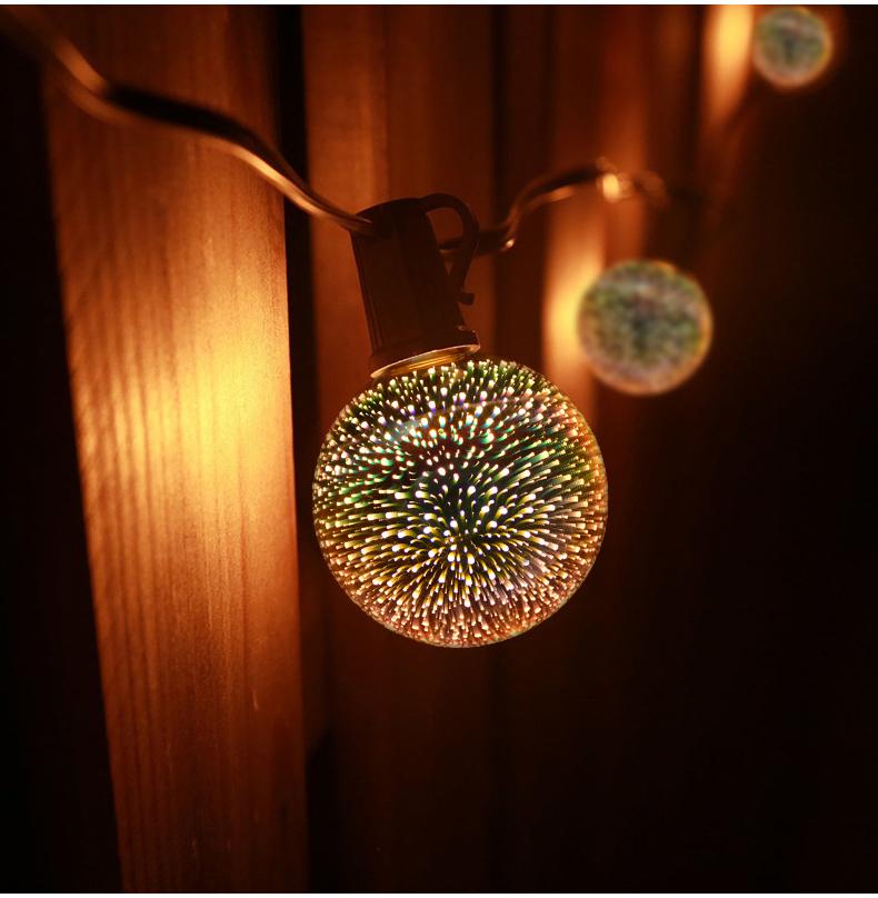 3D LED Holiday Light Bulbs – Sugar & Cotton