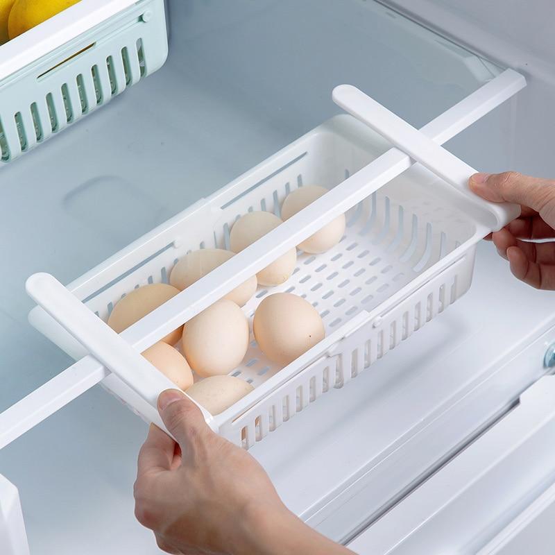 Adjustable Refrigerator Storage Shelf – Sugar & Cotton